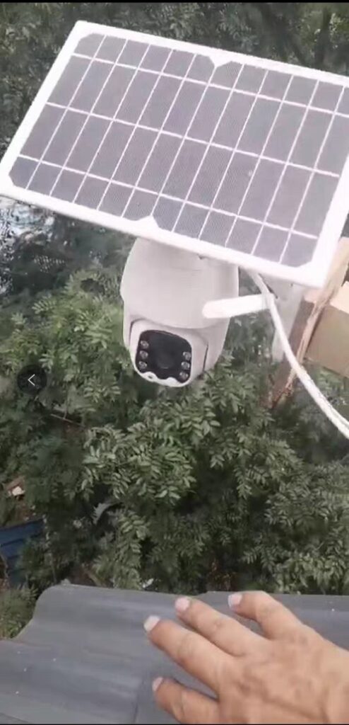 Solar security camera for farmland solution/project case - China ...